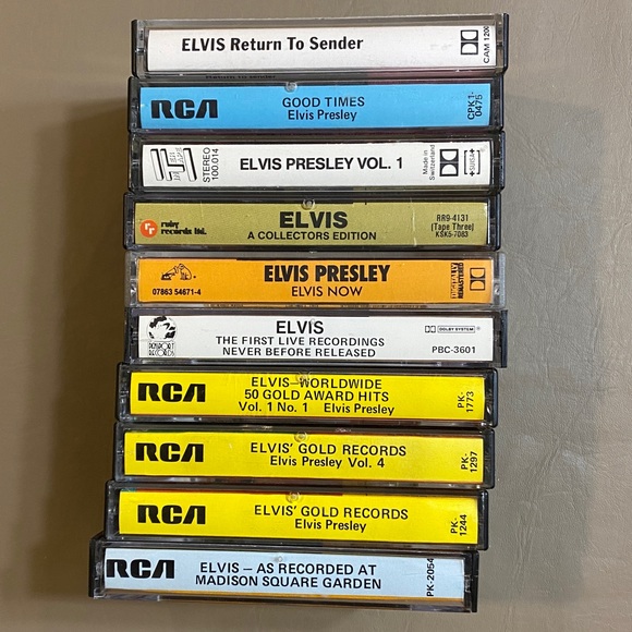 Media | Elvis Presley Cassette Tape Collection 1 Cassettes | Poshmark
